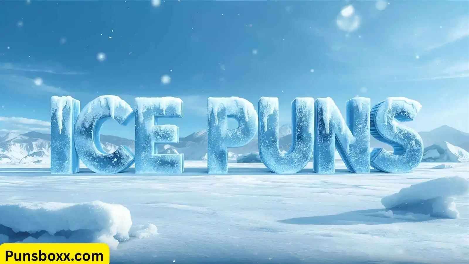 ️ Stay Cool & Punny: The Ultimate Ice Puns Collection