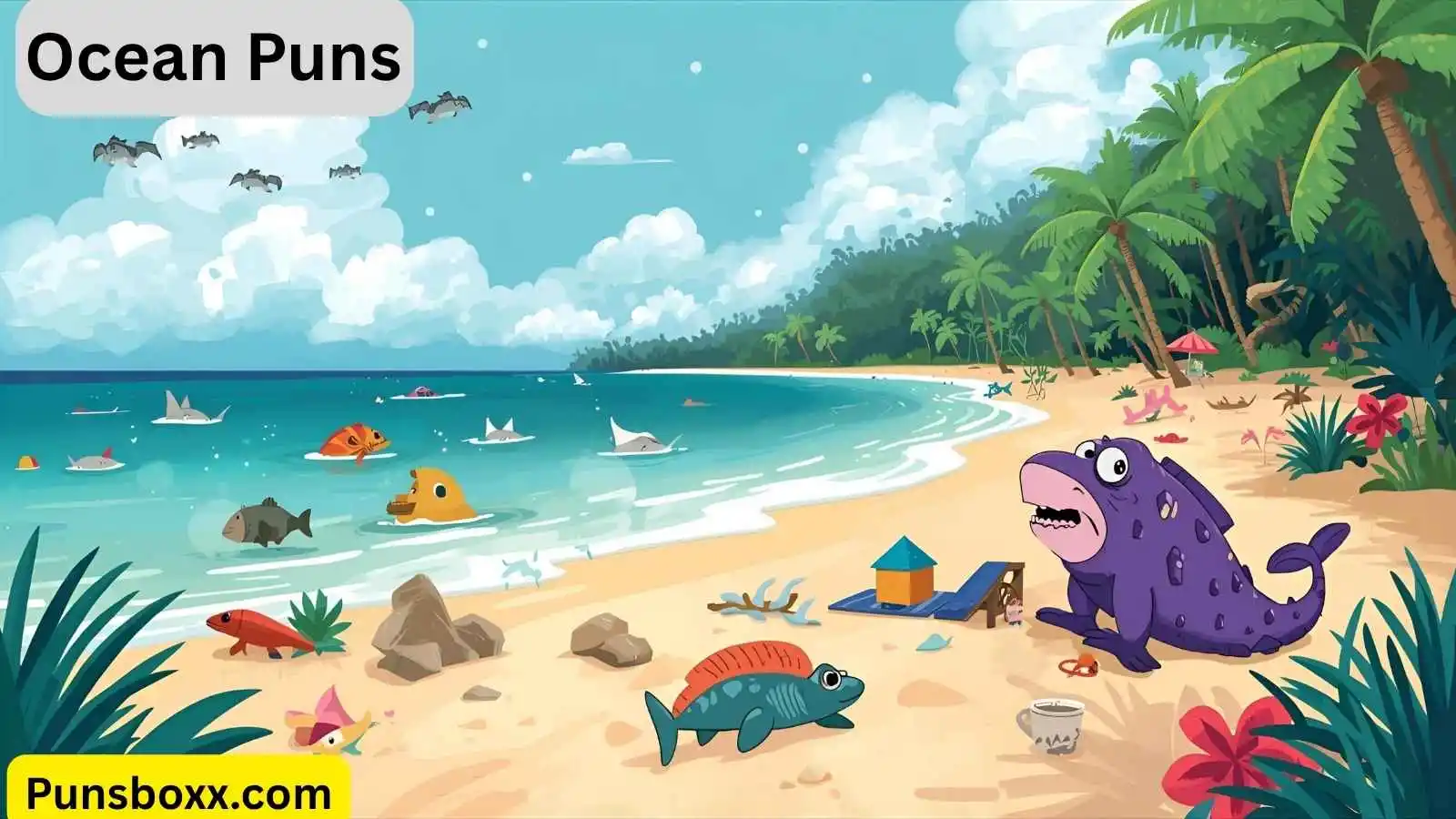 🌴 Ride the Wave of Laughter With These Ocean Puns!