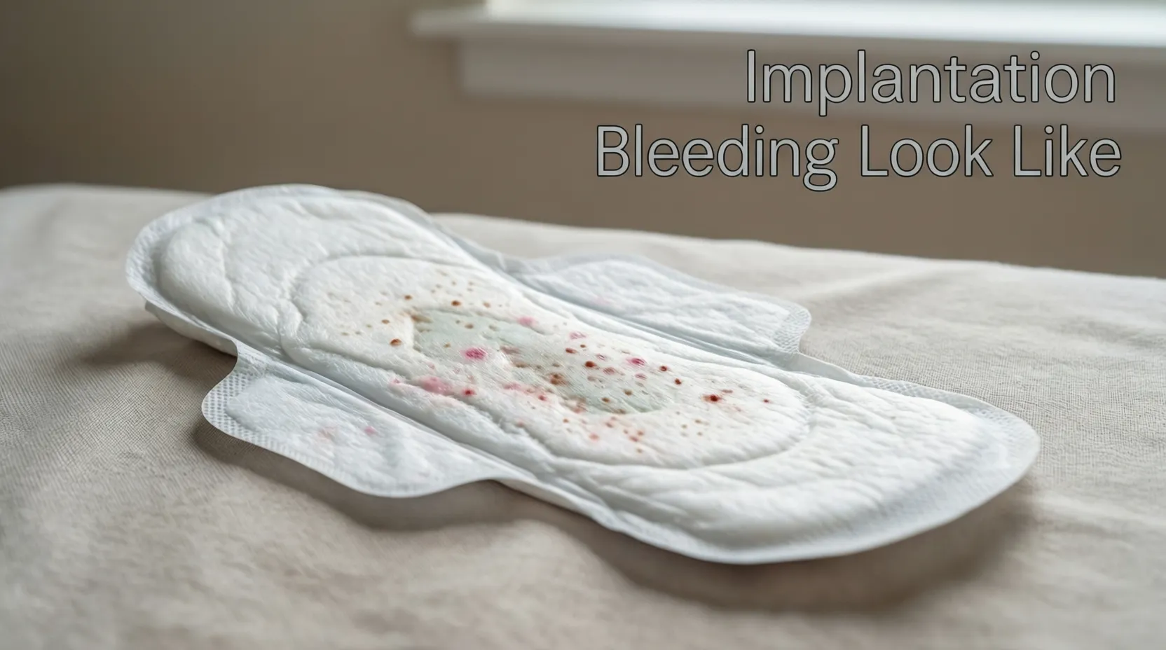 What Does Implantation Bleeding Look Like? Signs, Color & Timing ...