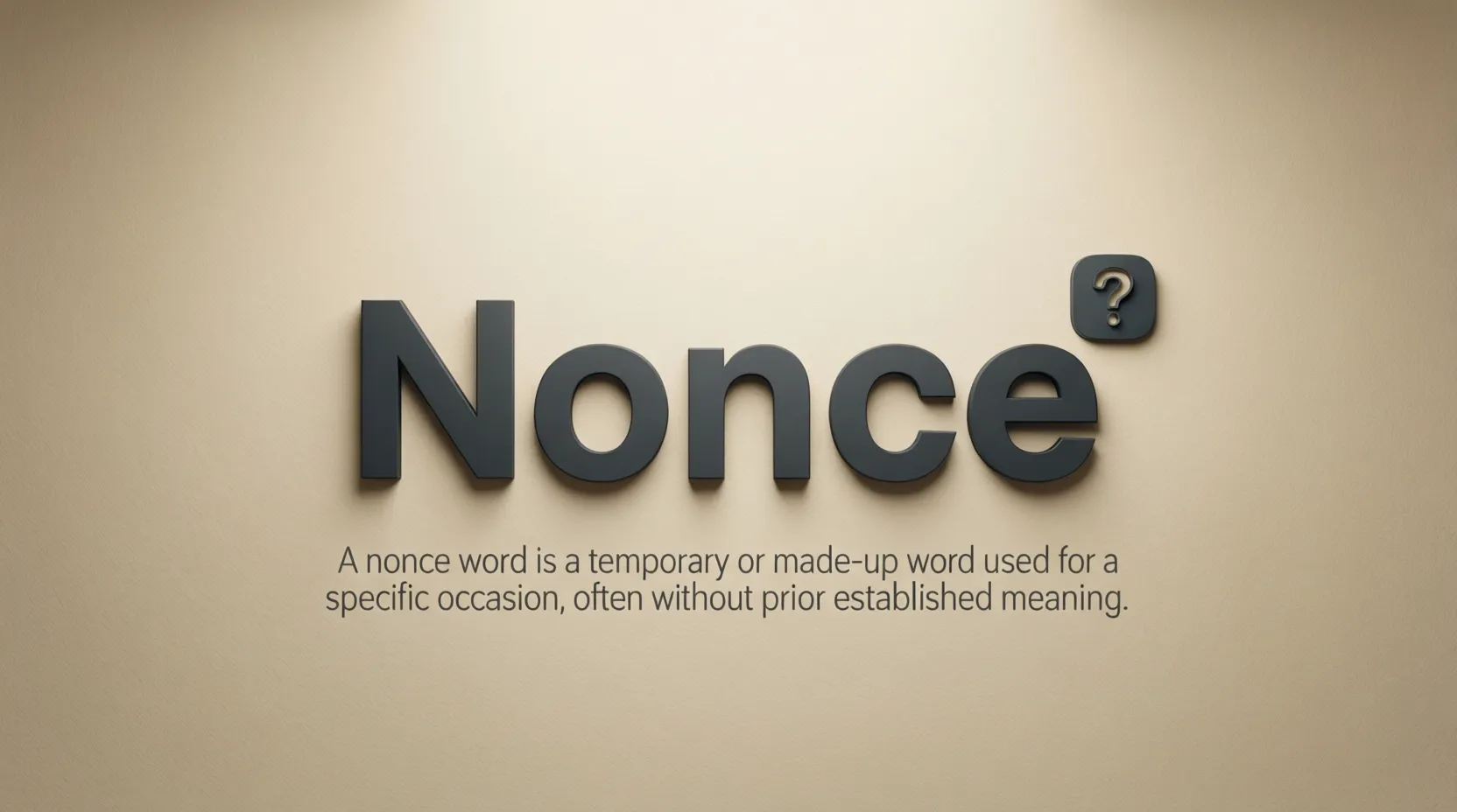 What Does Nonce Mean? Definition, Uses, and Examples for 2026